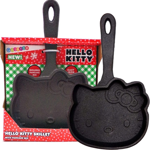 Hello Kitty | Other | Hello Kitty Pancake Mix Cast Iron Skillet Holiday ...